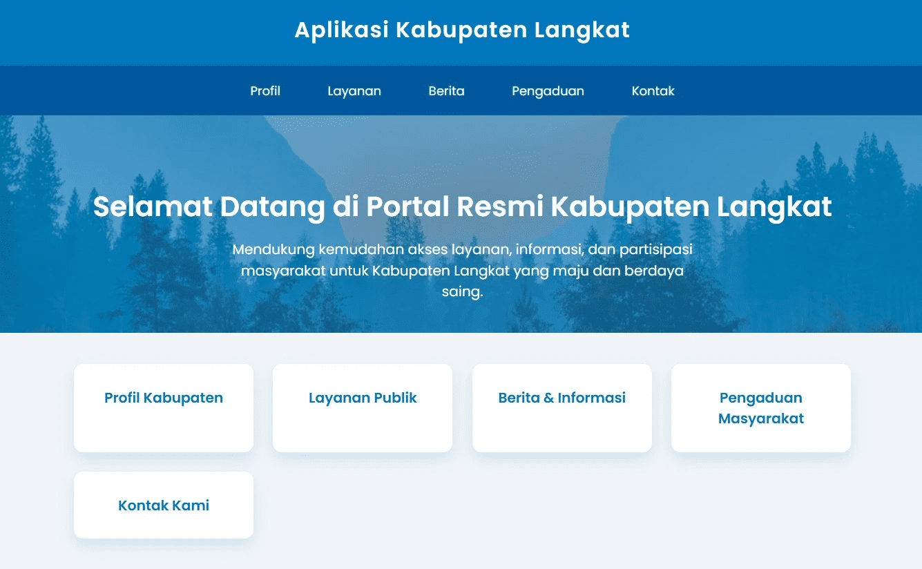 Digitalisasi Layanan Publik di Kabupaten Langkat